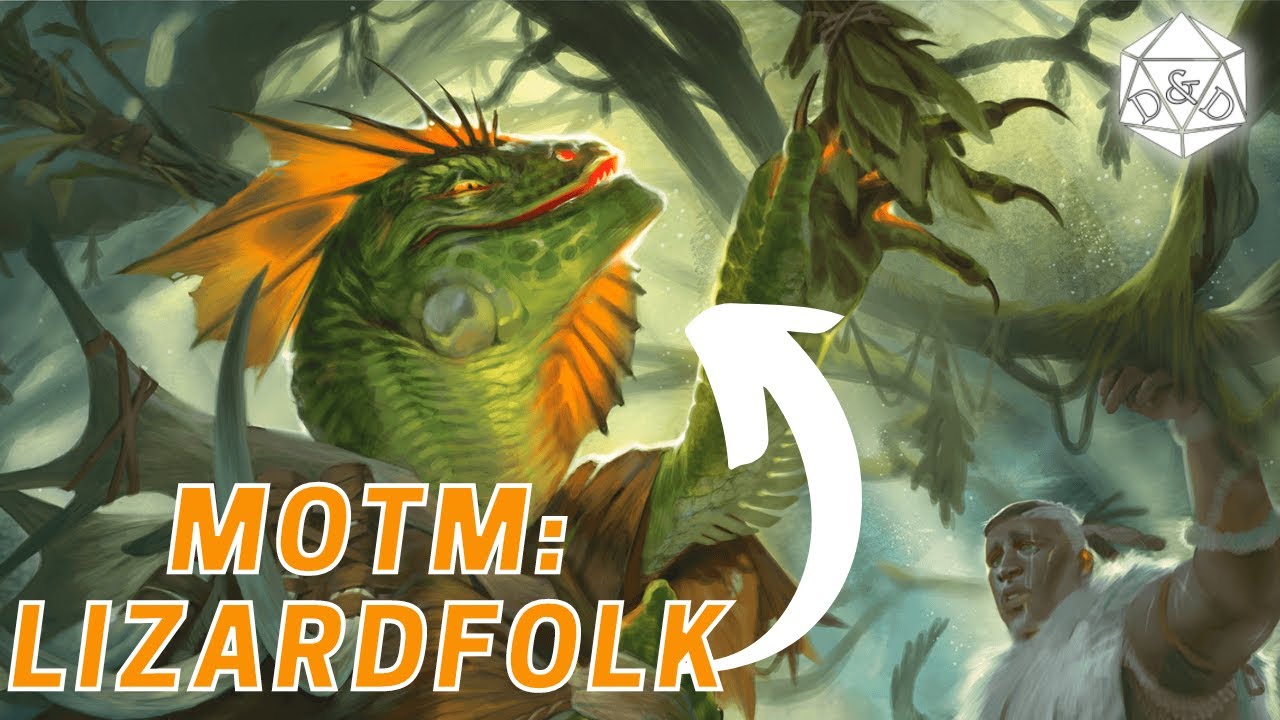 Embrace the Natural with the Lizardfolk | D&D 5e Race Update and Deep ...