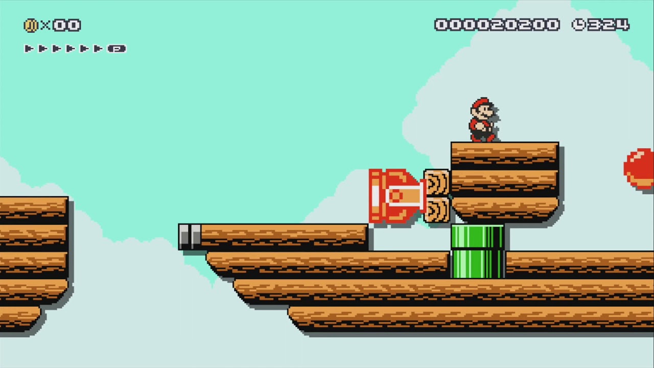 SMB3 remix(Dark land)4Kstars!Thx by Nasetto BG - SUPER MARIO MAKER - NO ...