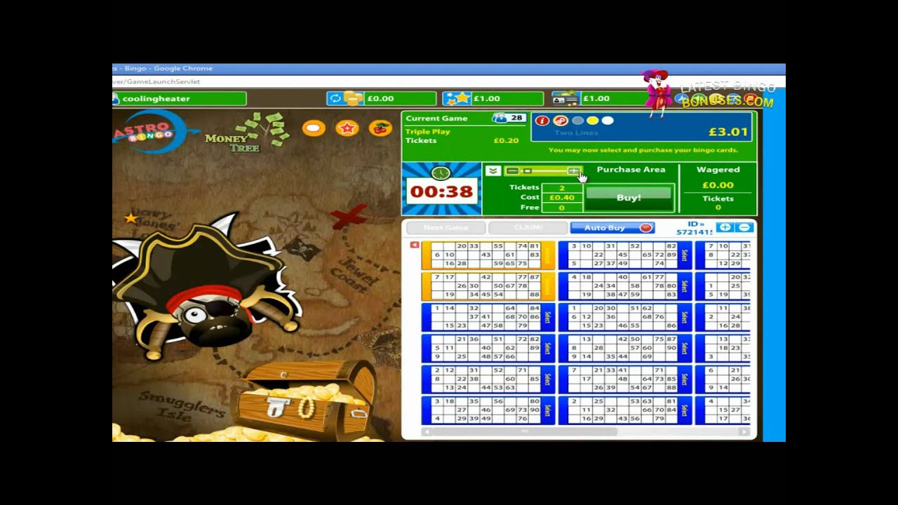 Astro Bingo - Video Review by Latest Bingo Bonuses - YouTube