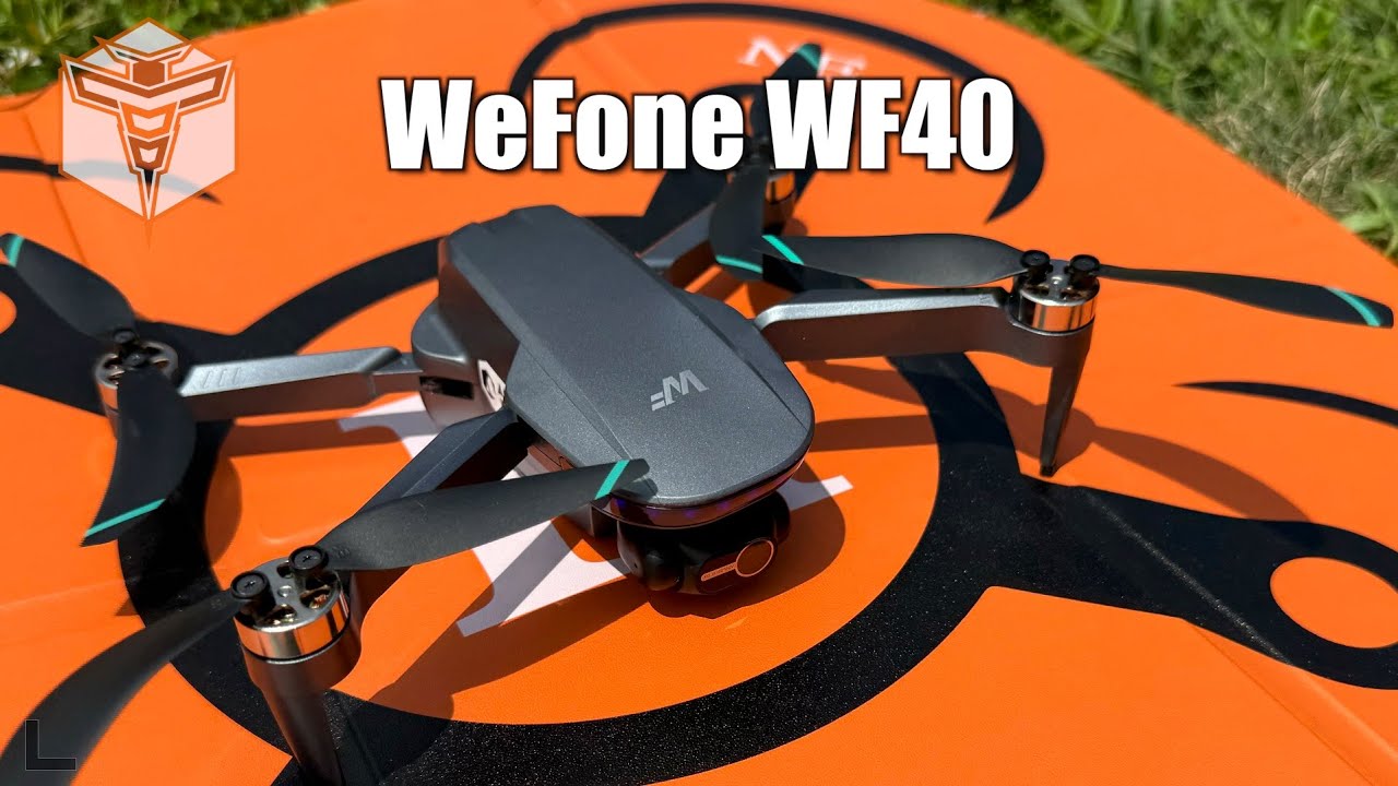 Wefone WF40 4k Drone designed for beginners! - YouTube