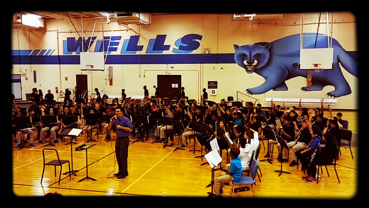 Wells middle school band - YouTube