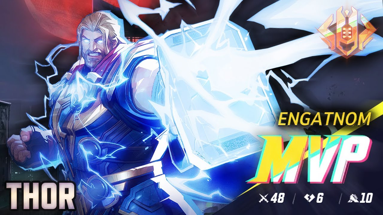 ⚡ "GOD OF THUNDER MVP! ENGATNOM Thor DOMINATES Midtown (Marvel Rivals ...