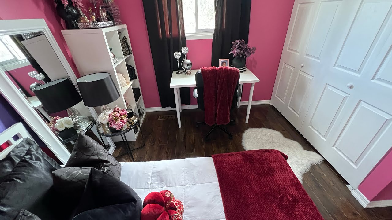 *NEW* ROOM TRANSFORMATION PART 1 REARRANGING ONE OF MY ROOMS/ OFFICE ...