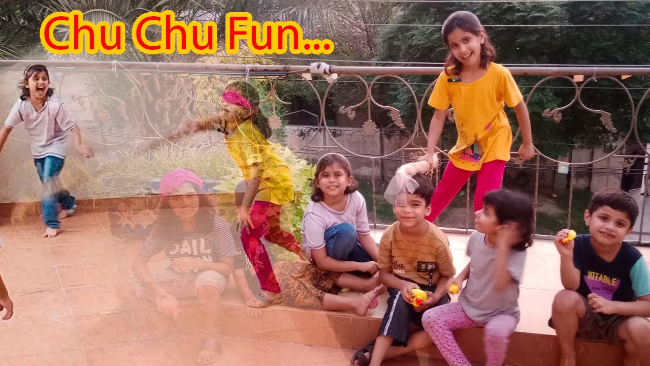 New Funny Game To Play With Friends | Chu Chu Fun Game😀 | Fatima and ...