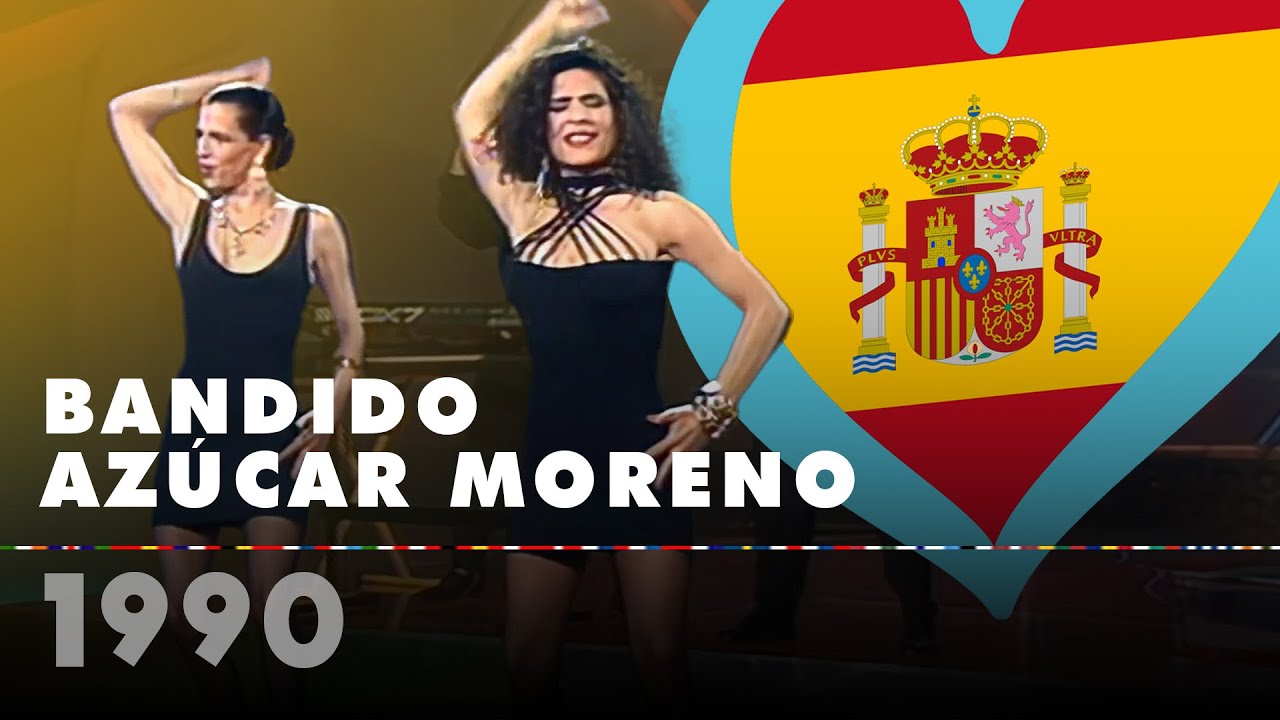 BANDIDO – AZÚCAR MORENO (Spain 1990 – Eurovision Song Contest HD) - YouTube