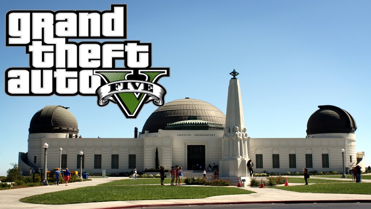 GTA V Los Angeles Griffith Observatory - YouTube