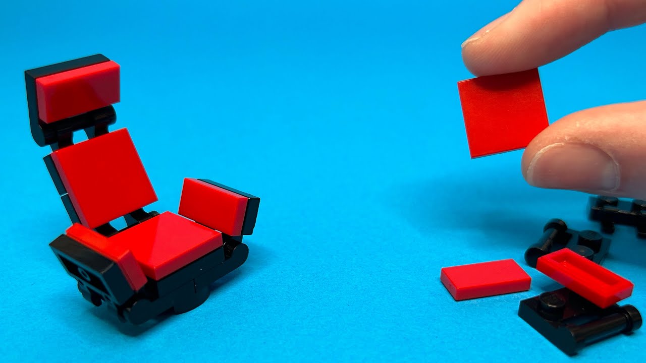 Lego Gaming Chair Tutorial! - YouTube