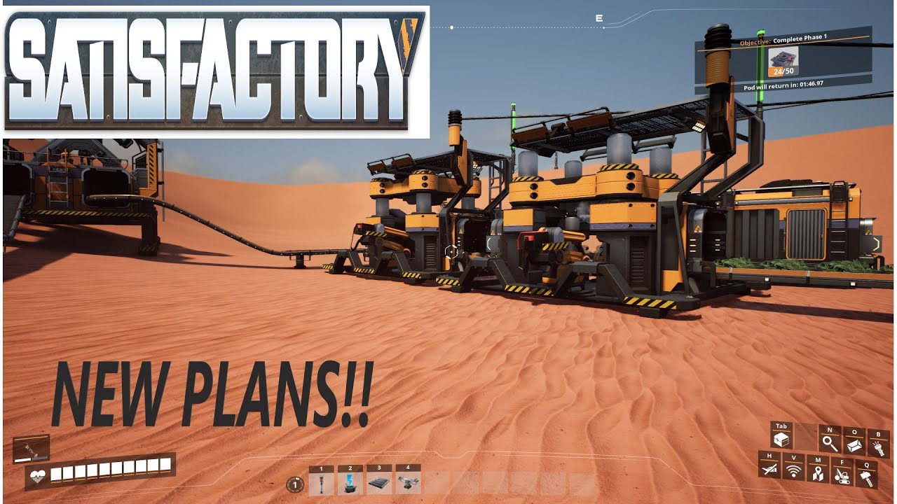 NEW PLANS!! - Satisfactory - EP. 44 - YouTube