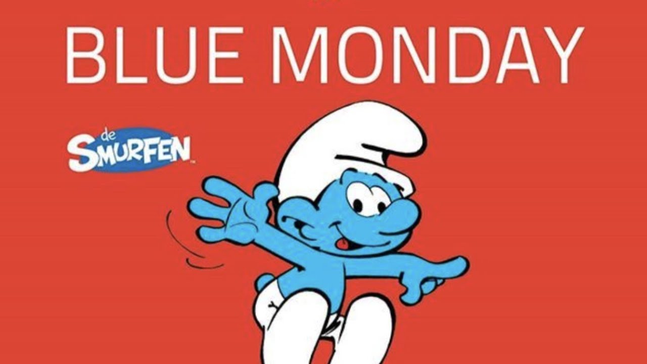 Smurfen invasie op Blue Monday :p - YouTube