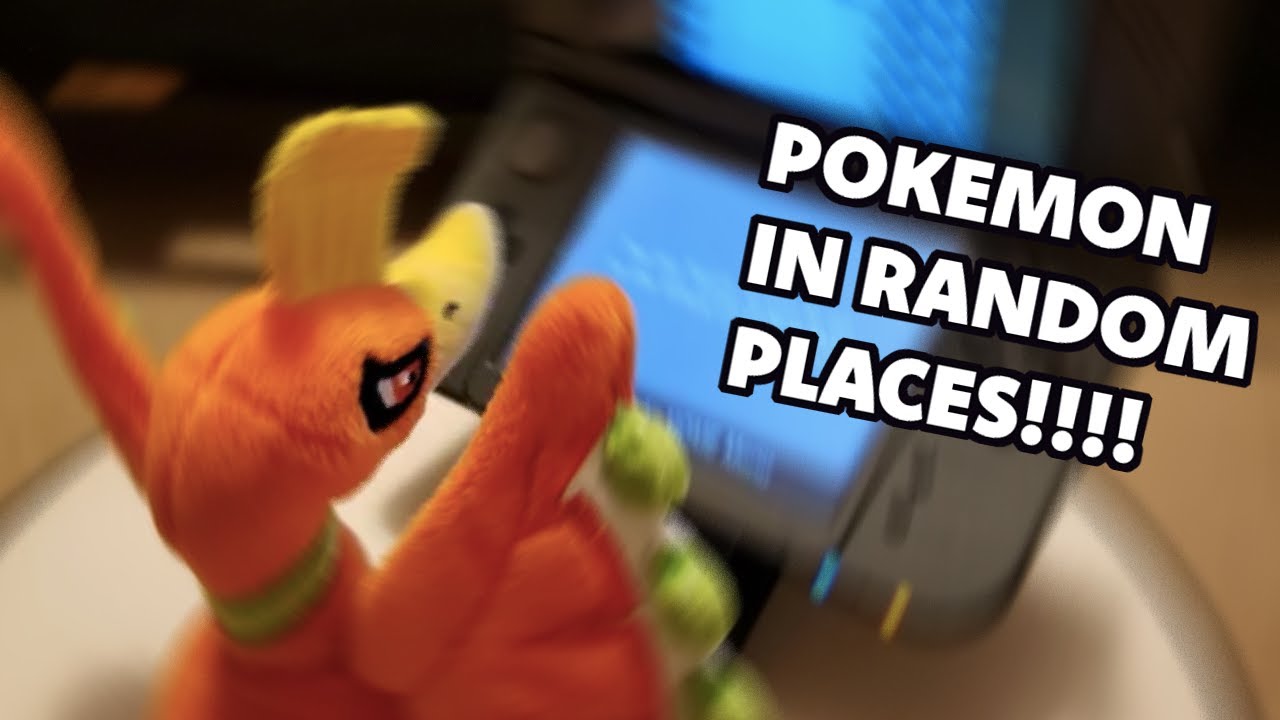 POKEMON IN RANDOM PLACES - YouTube