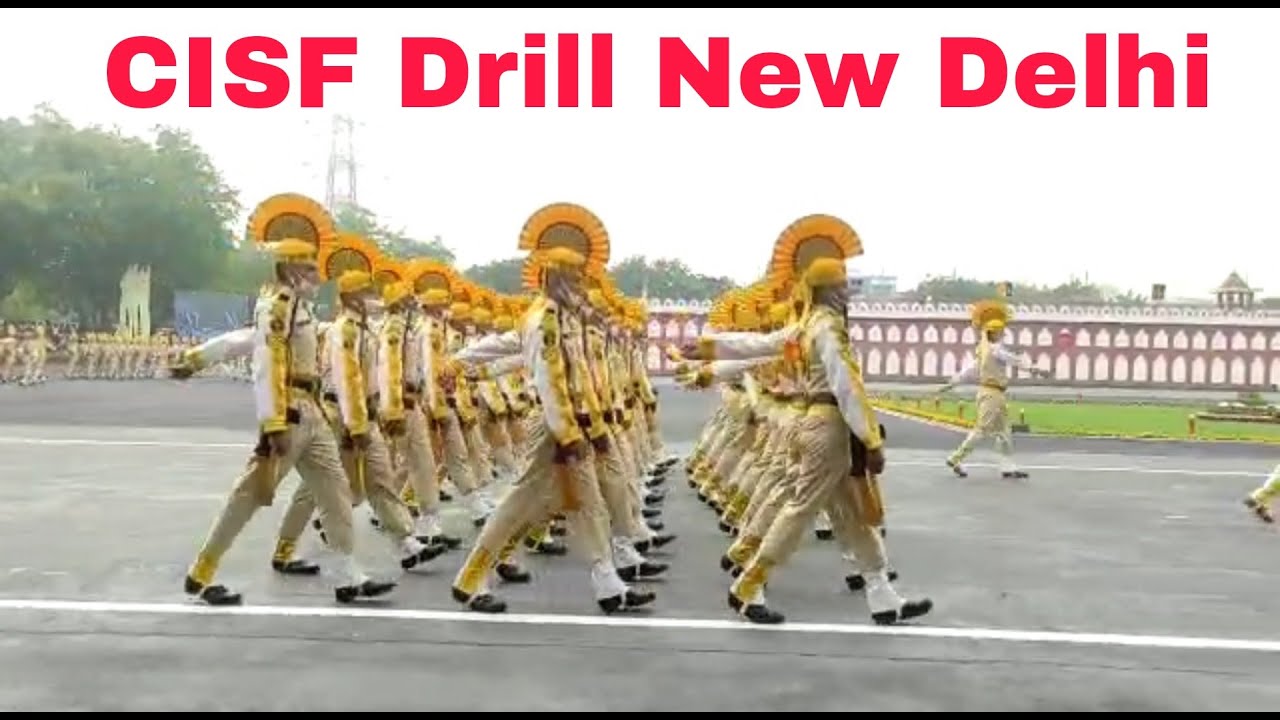 CISF Drill no-1 || Drill New Delhi || March 10 1969 - YouTube