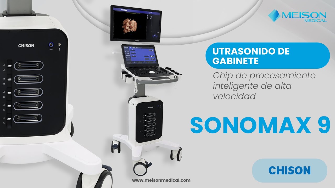 Ultrasonido de Gabinete PREMIUM SONOMAX 9 CHISON - YouTube
