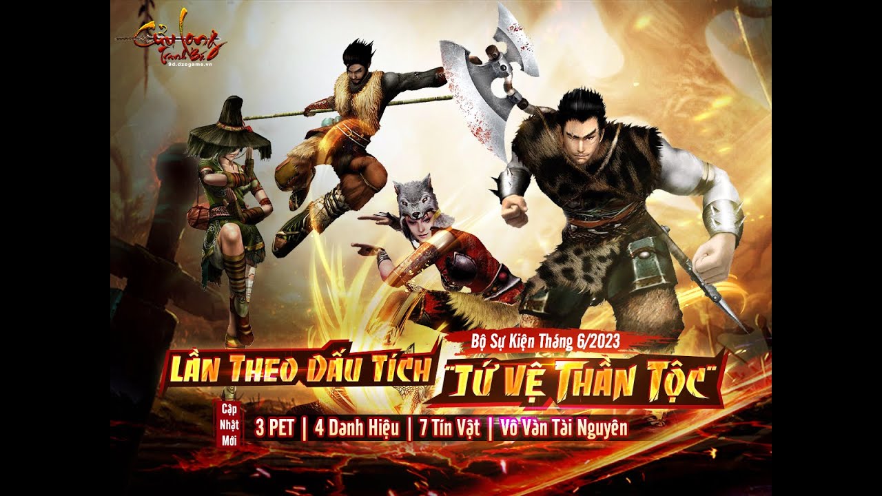 9D-Dzogame: Review event Tứ Thần Tộc - YouTube