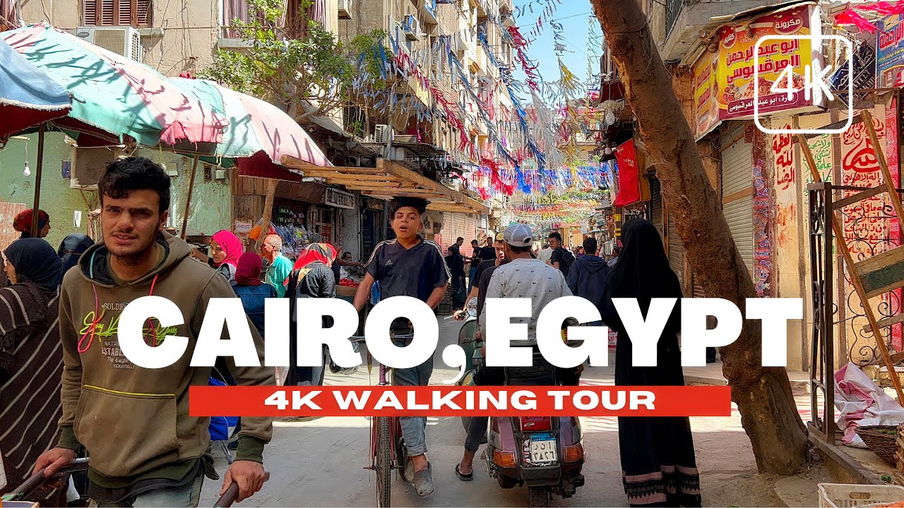 🇪🇬 CAIRO, EGYPT - DOWNTOWN CAIRO RAMADAN WALKING TOUR | El Ataba Market ...