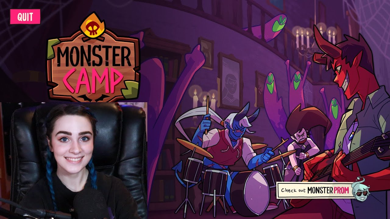 MONSTER PROM 2: MONSTER CAMP WITH HUNTER! [LIVESTREAM] - YouTube