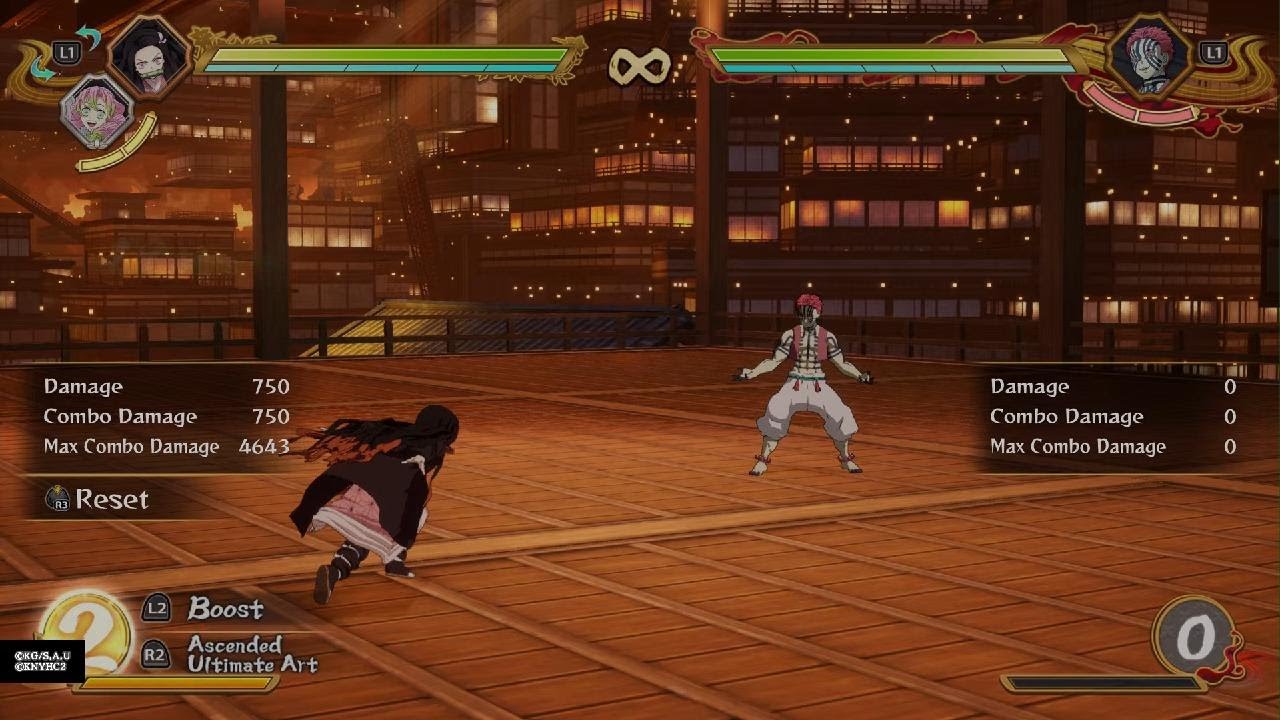 Demon Slayer Hinokami Chronicles 2 Nezuko/Mitsuri TOD Up Combo - YouTube