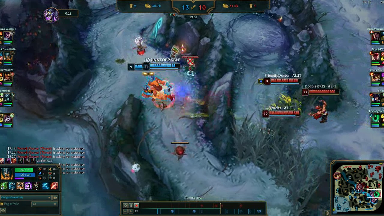 Olaf ult blast cone - YouTube