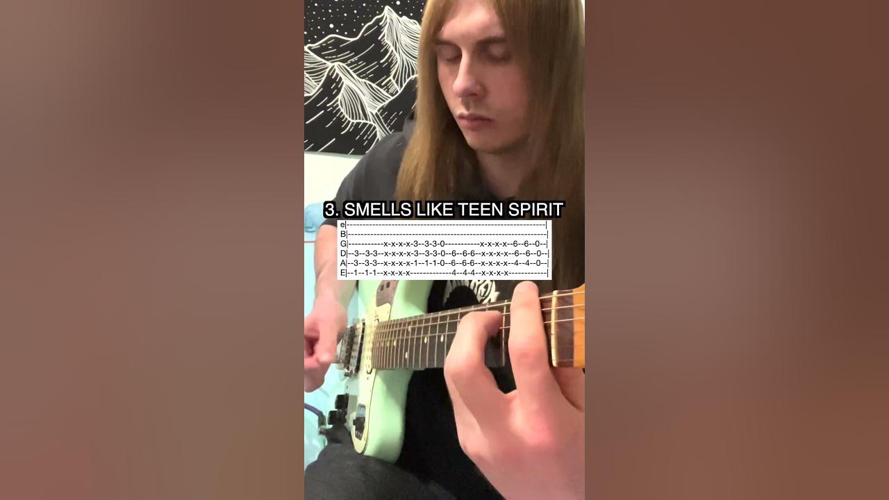 5 Iconic Nirvana Guitar Riffs With Tabs Youtube