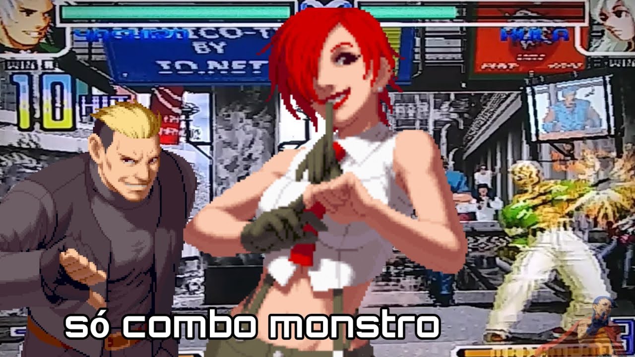 top 5 combos fáceis da kof 2002 ( tutorial ) joystick PS2. - YouTube