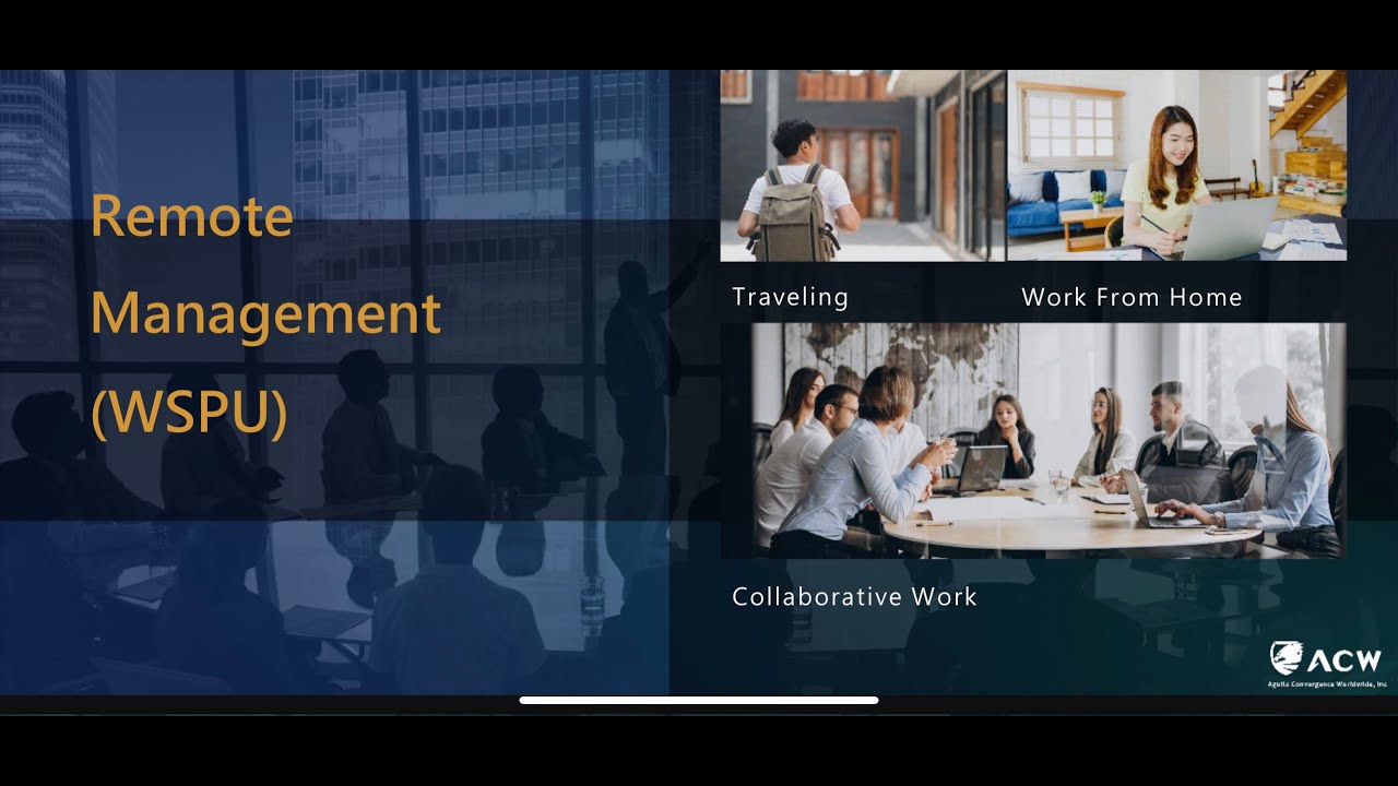 ACW Remote Management solution (Chinese) - YouTube