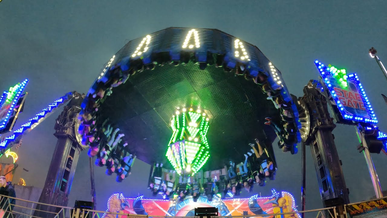 Stargate (Shaun Rogers) Night Time Off Ride Nottingham Goose Fair 2023 ...