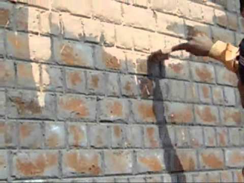 Brick Coating for waterproofing - YouTube