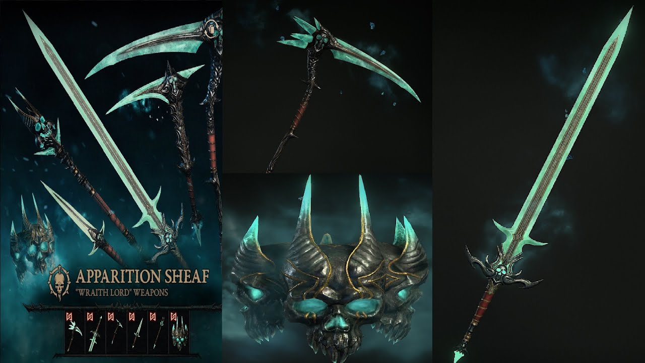 Necromancer Weapons Apparition Sheaf! | Diablo 4 Cosmetic Showcase ...