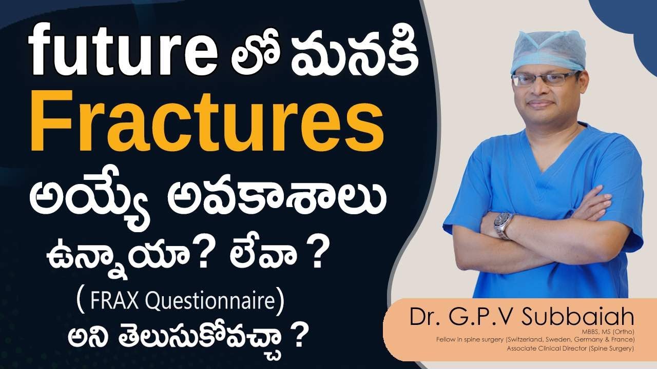 Assessment of ten year fracture risk- FRAX questionnaire I Bone ...