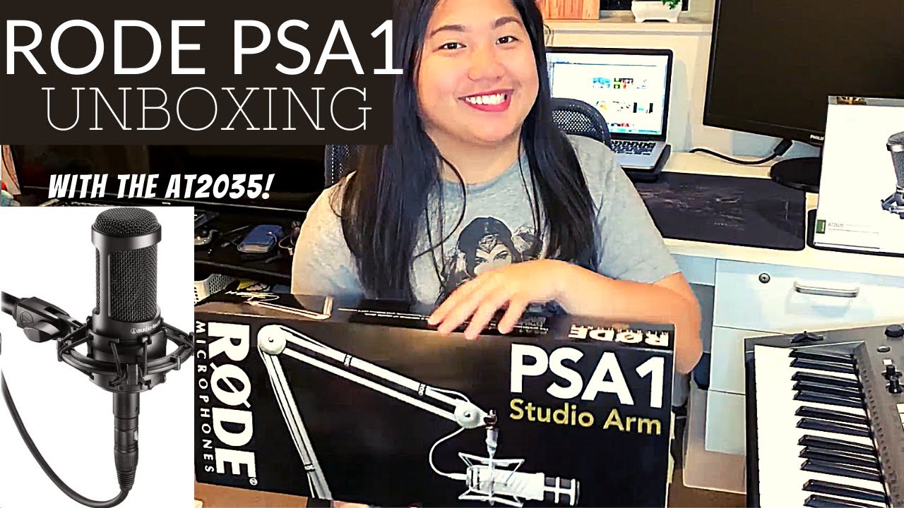 RODE PSA1 STUDIO BOOM ARM - Unboxing and Setup - YouTube