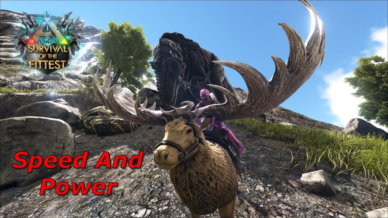 The Giga Moose Combo Is So Good Ark Survival Of The Fittest - YouTube