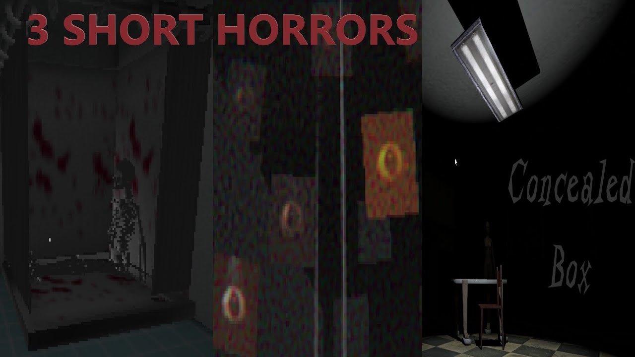 3 Short Random Horror Games - YouTube