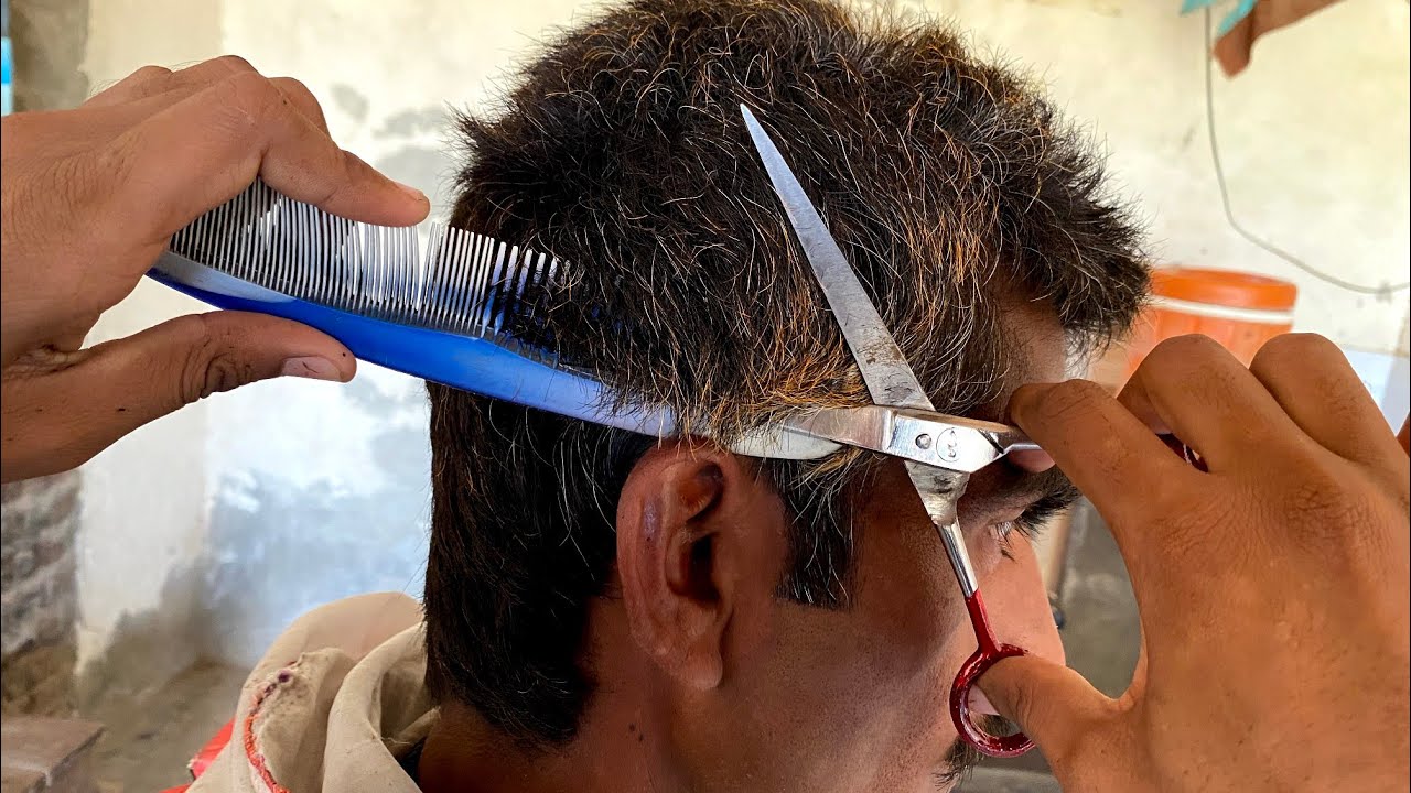ASMR BARBER | Fast And Aggressive Haircut [No Talking] - YouTube