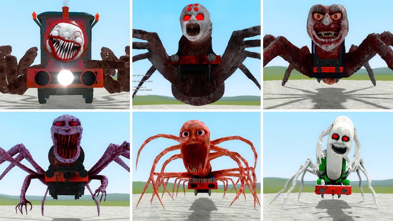 New All Thomas and Friends in Garry's Mod (Diesel,Emily,Percy,Gordon ...