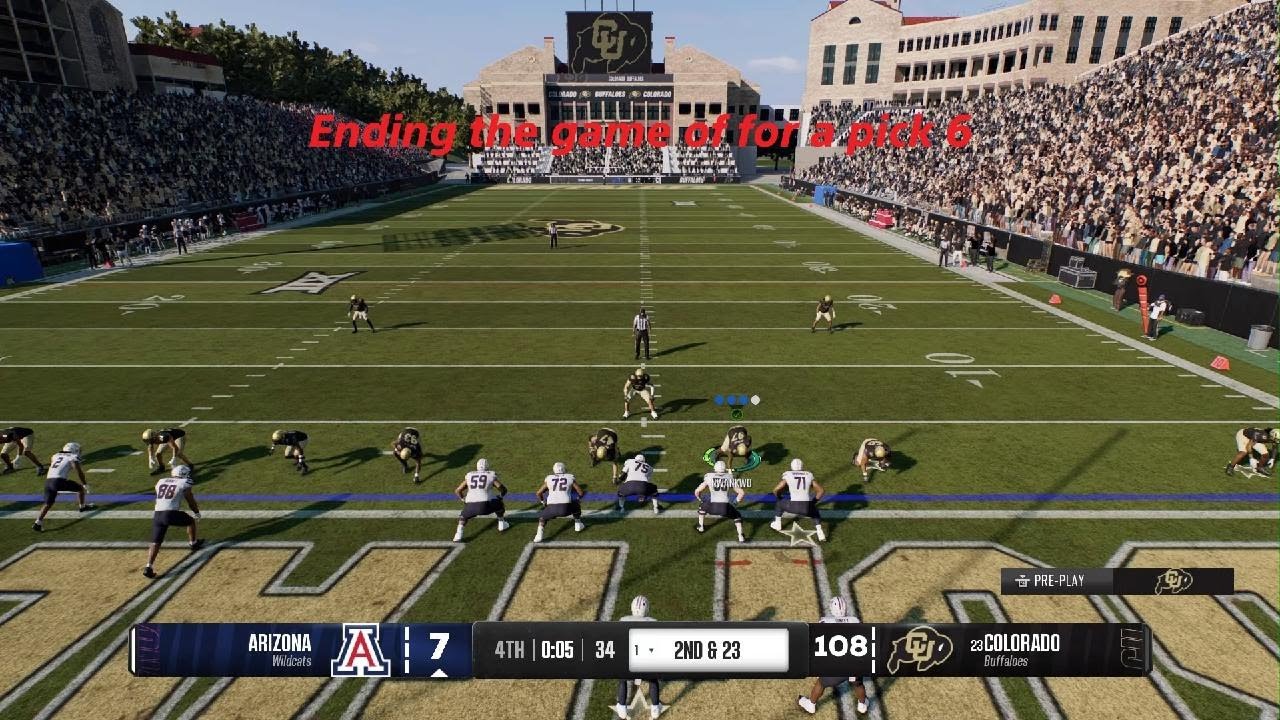 Pick 6 to the end zone - YouTube