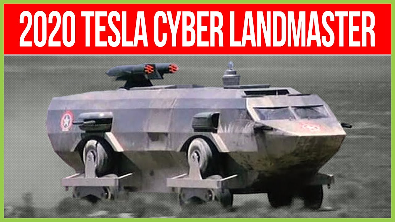 2020 Tesla Cyber Landmaster Official Trailer (Cybertruck Parody Video ...