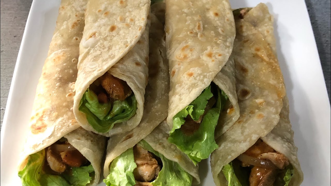 Peri Peri Chicken Pratha Rolls, Peri Peri Chicken Wrap - YouTube