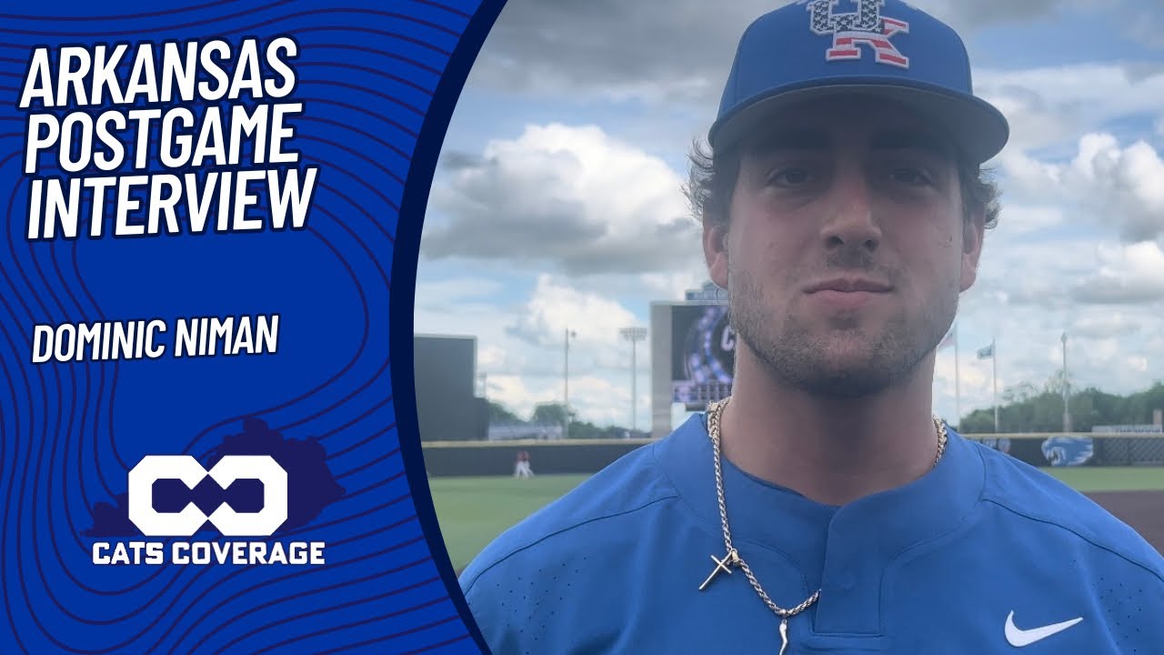 Arkansas Postgame Interview - Dominic Niman (05-04-2024) - YouTube