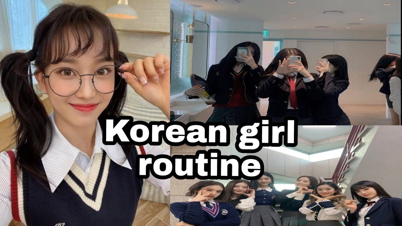 korean girl routine( Morning routine) - YouTube