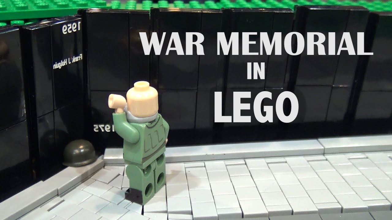 LEGO Vietnam Veterans Memorial Wall in Washington, DC - YouTube