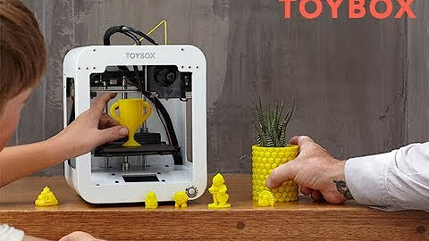 Toybox 3D printer. 1-Touch Kid-Friendly Childrens Toy Printer [544] - YouTube