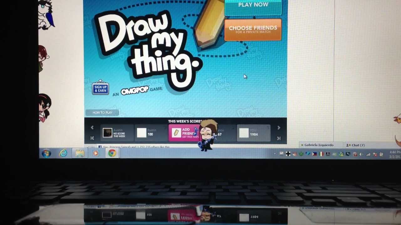 Draw My Thing Game play part 3 - YouTube