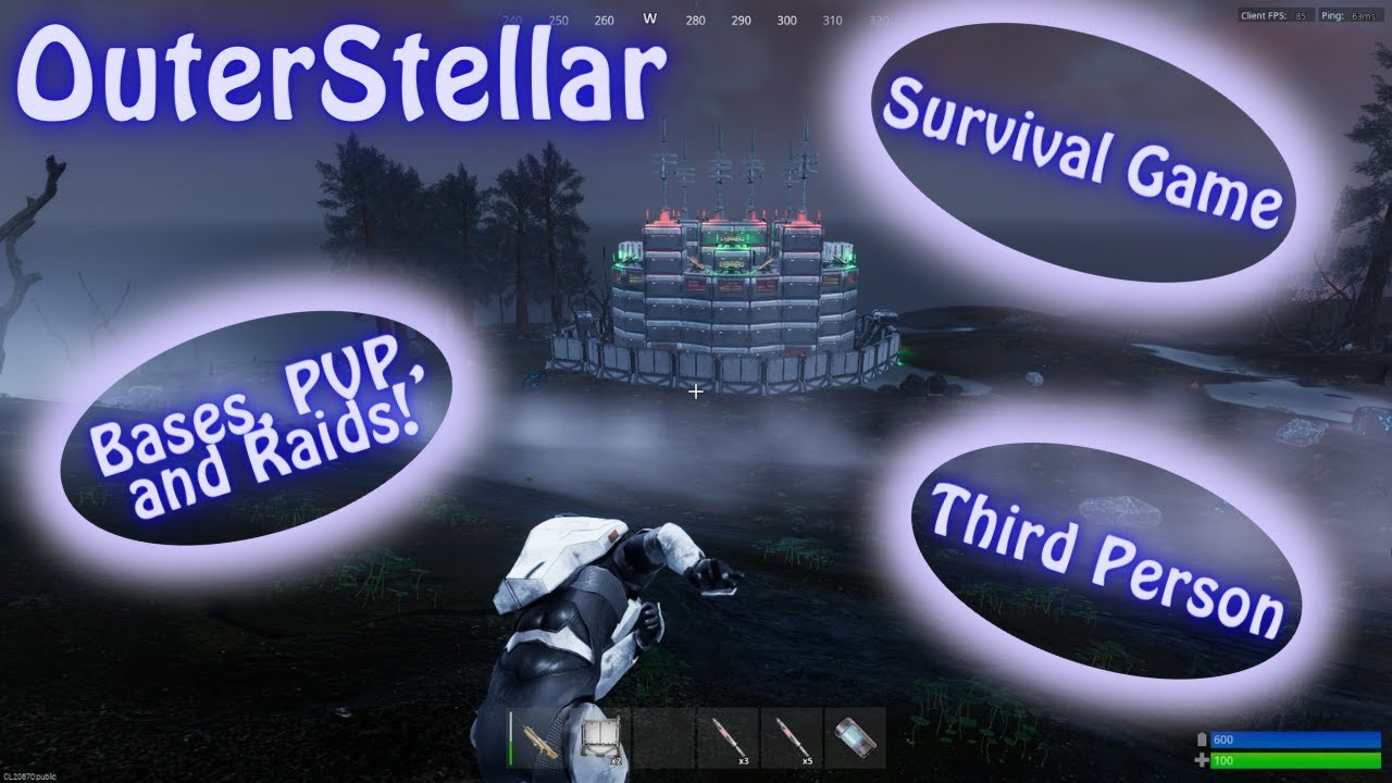* OUTERSTELLAR * A New Third Person Survival Shooter! - YouTube