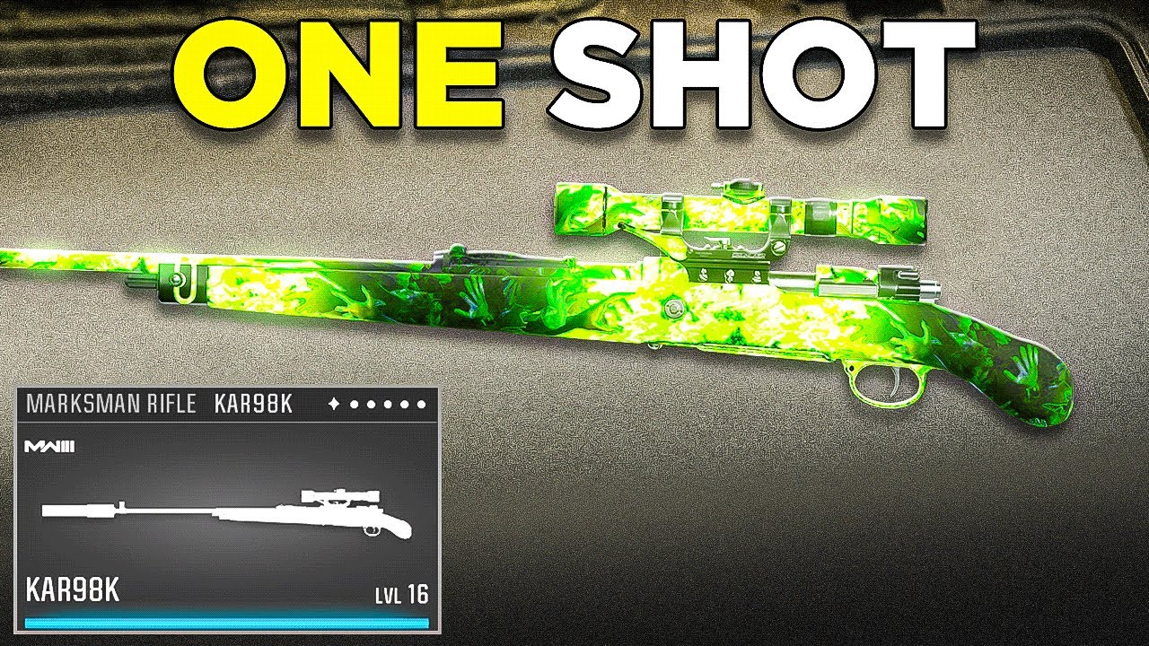 new *ONE SHOT* KAR98 is BROKEN in Warzone! 😍 (Best Kar98k Class Setup ...