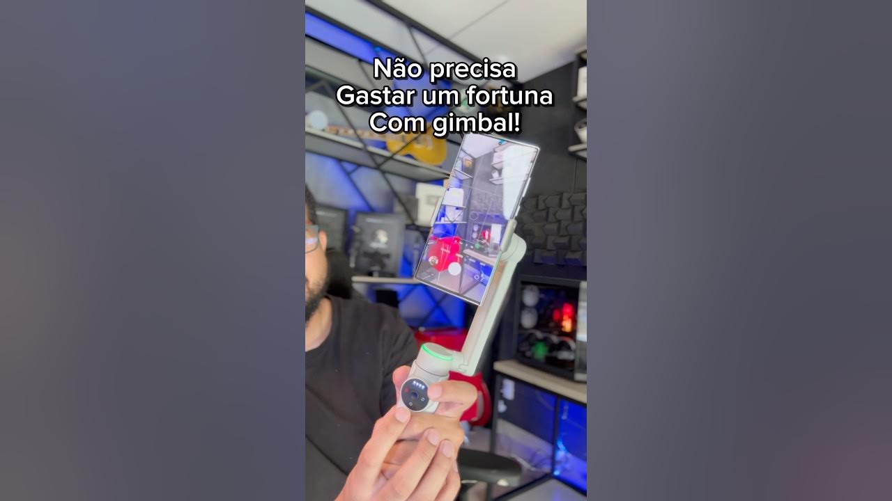Como fazer seu celular virar um Gimbal - YouTube