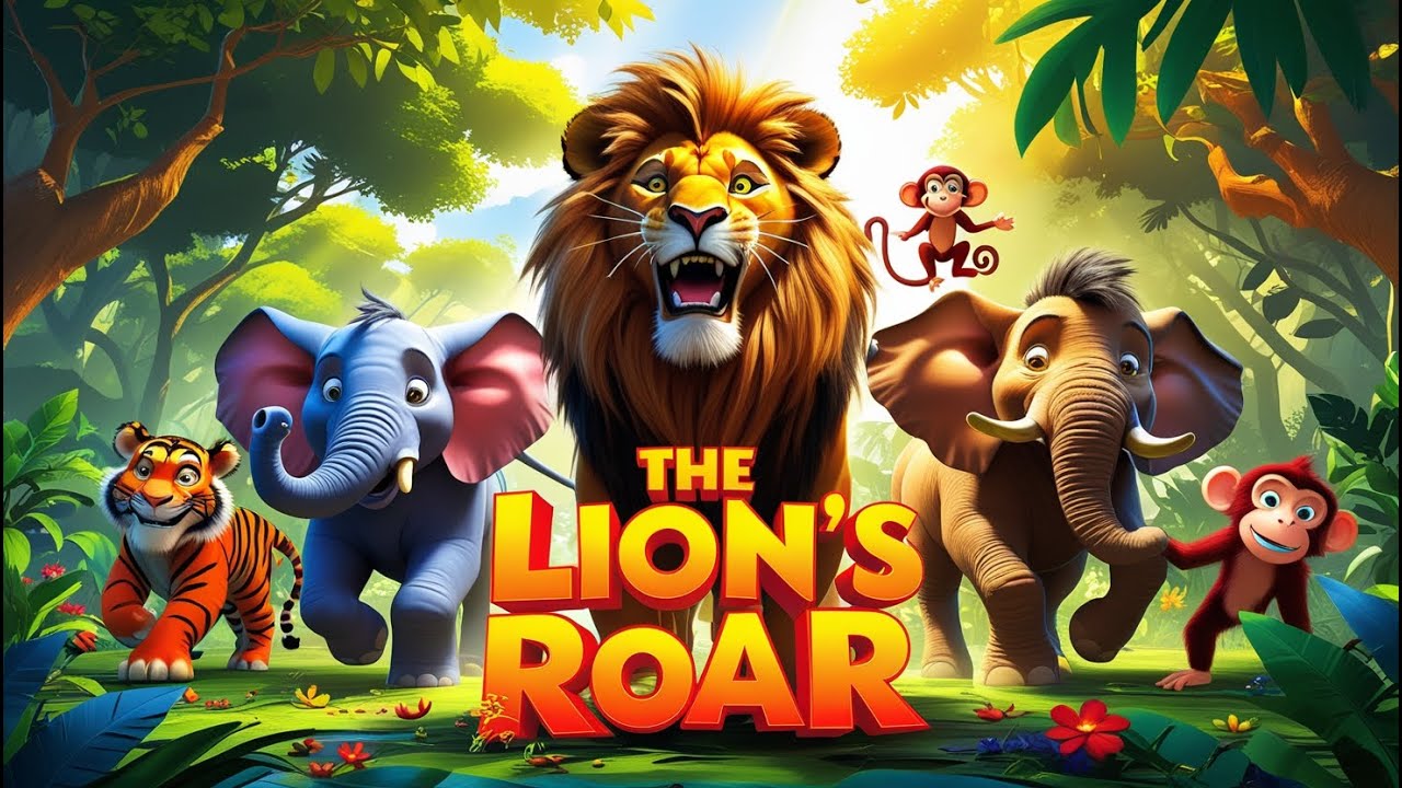 The Lion’s Roar | Kids Animal Song | Learn & Roar with Us! - YouTube