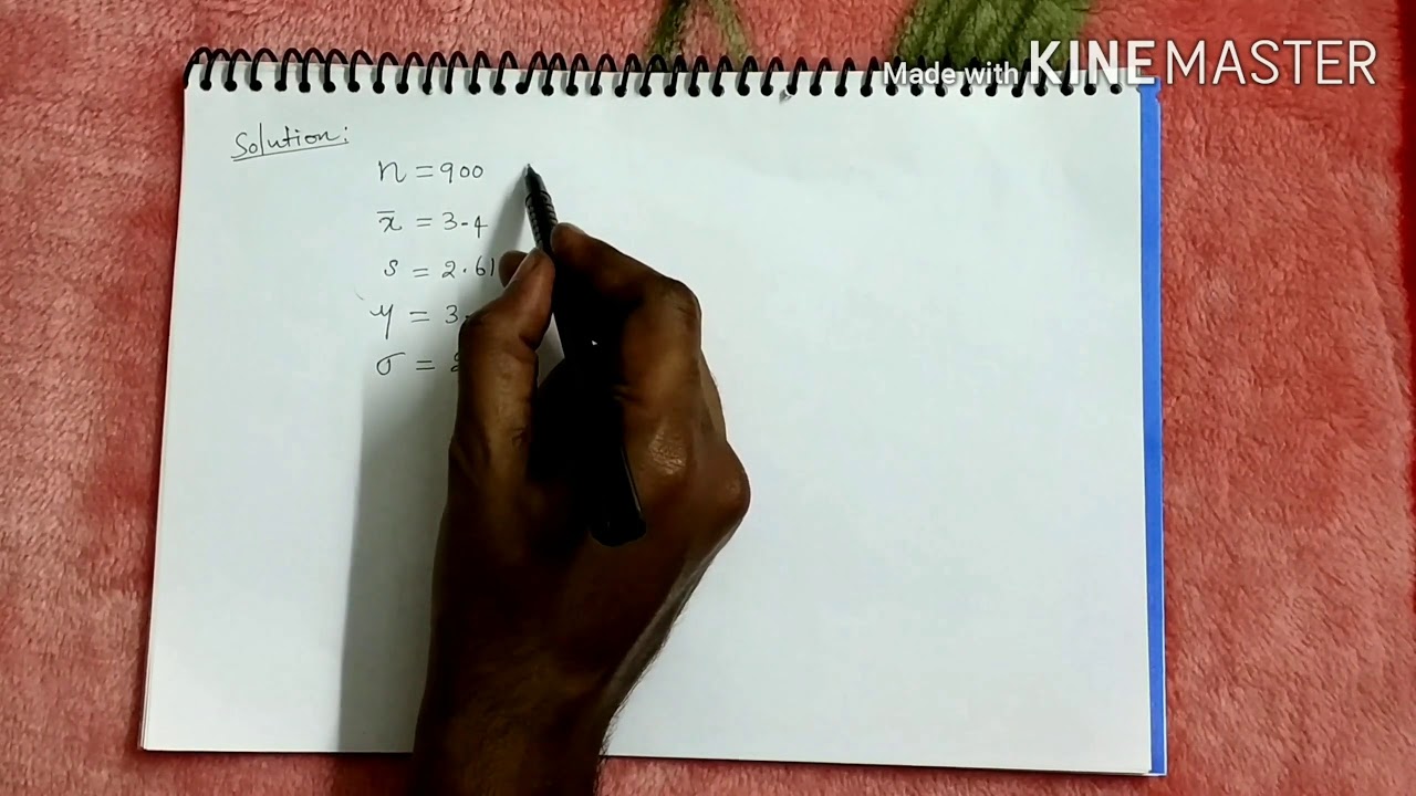Z-test for single mean (One Sample) - YouTube