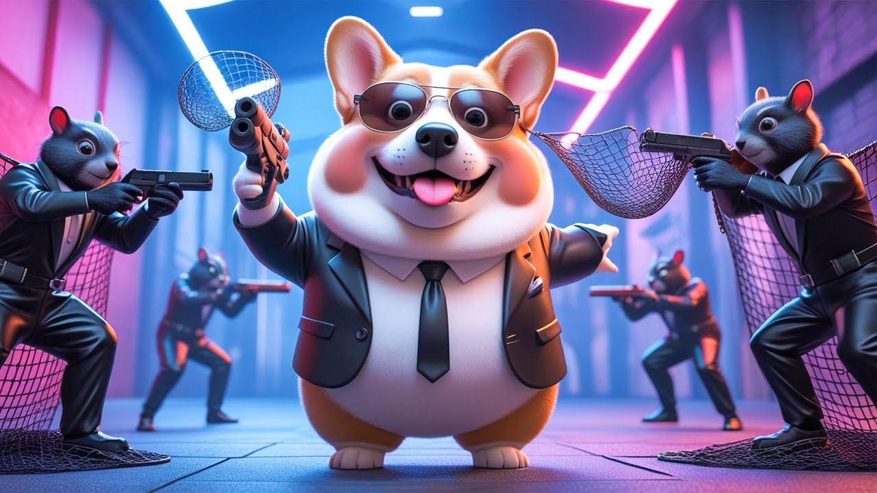 Agent Corgi vs The Evil Squirrel Spy Network! 🐶🌰🎇 - YouTube