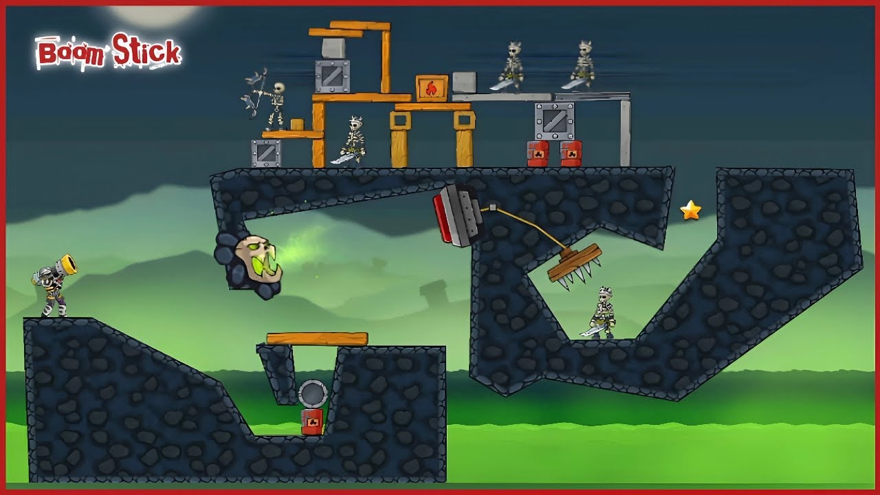 Boom Stick Gameplay - Wow, Demon above me! #gameplay #games #gaming ...