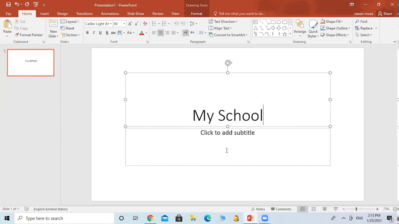 Grade2 Make a slide show & format text - YouTube