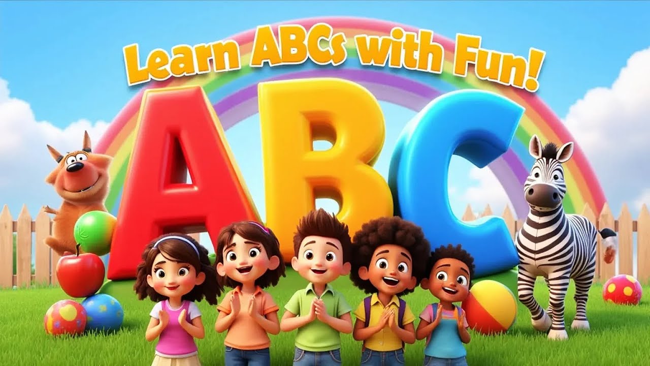 A is for Apple | Fun Alphabet Song for Kids by BOTS Kids TV | Learn ...